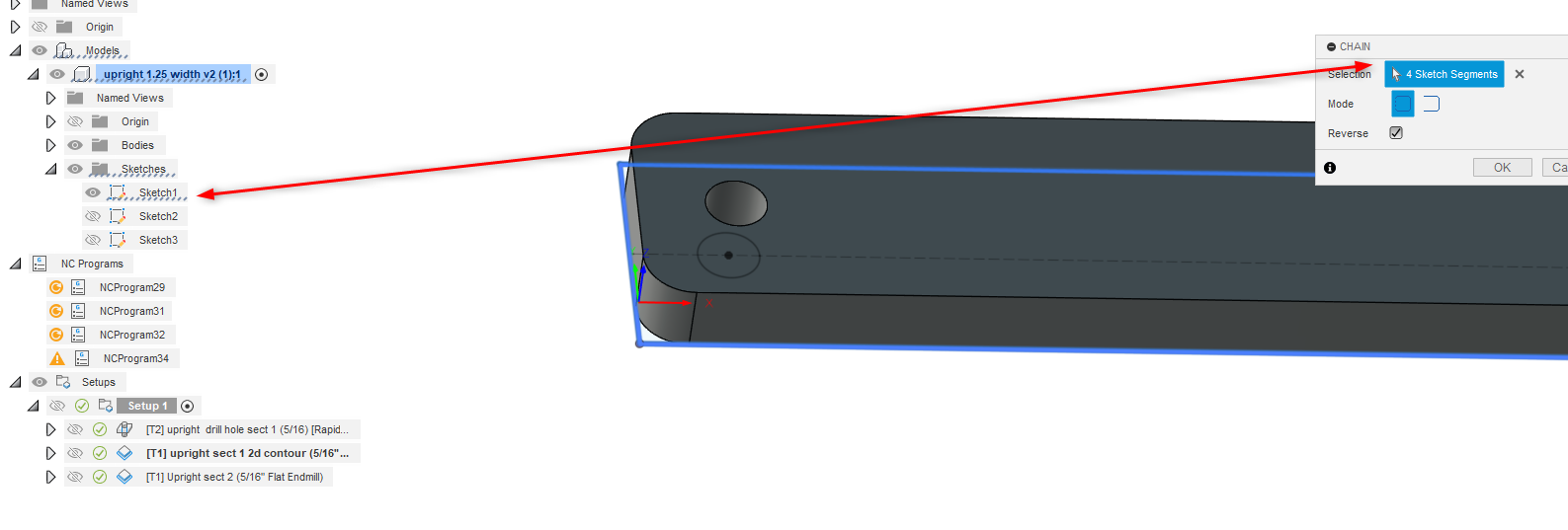 Solved: 2d Contour ignoring Outside corner Fillet - Autodesk Community