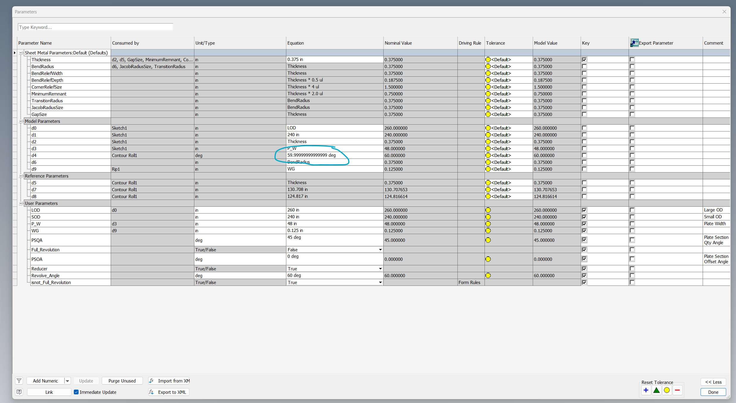 Solved: deg parameter precision - Autodesk Community