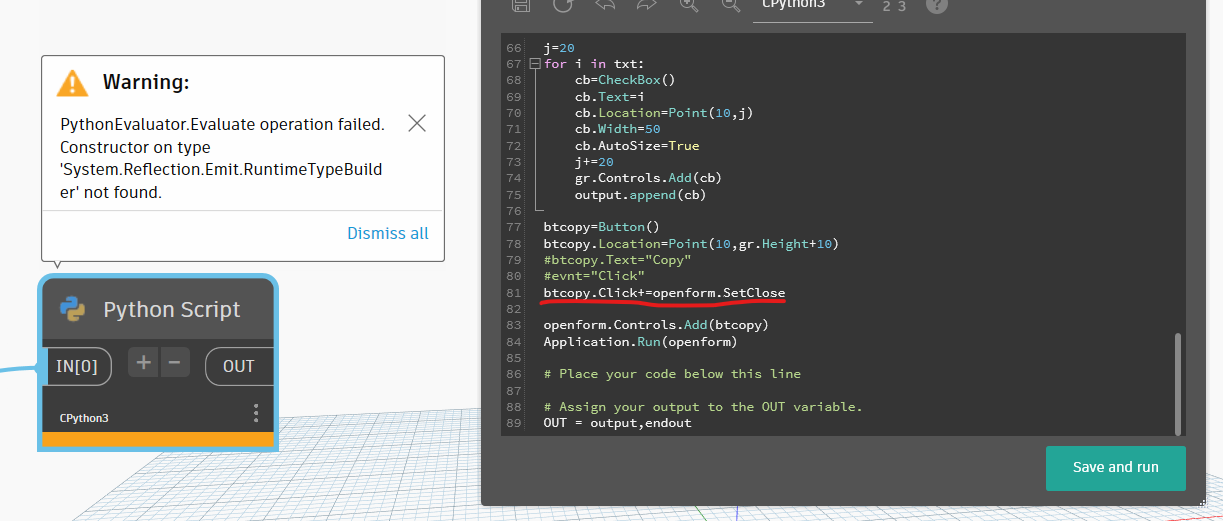 PythonEvaluator - Autodesk Community