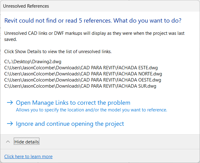 Revit Crashes Everytime I Open My Model Autodesk Community