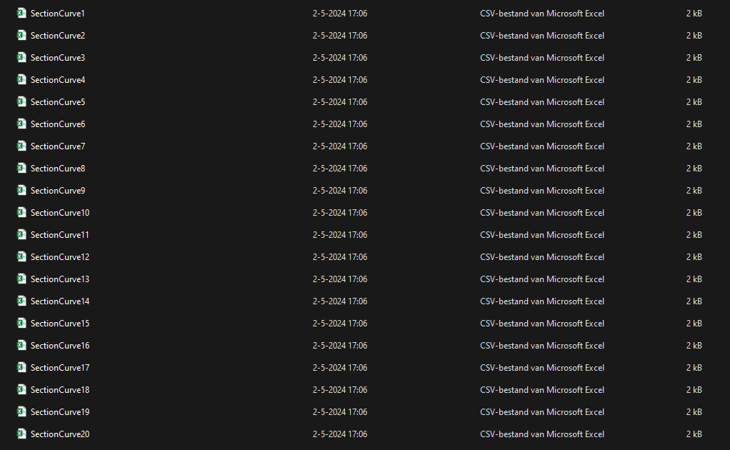 Batch import multiple splines of csv files. And adding a loft between those splines. - Autodesk ...