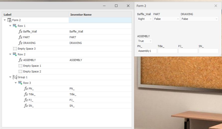 Inventor Form Minimum field sizes - Autodesk Community