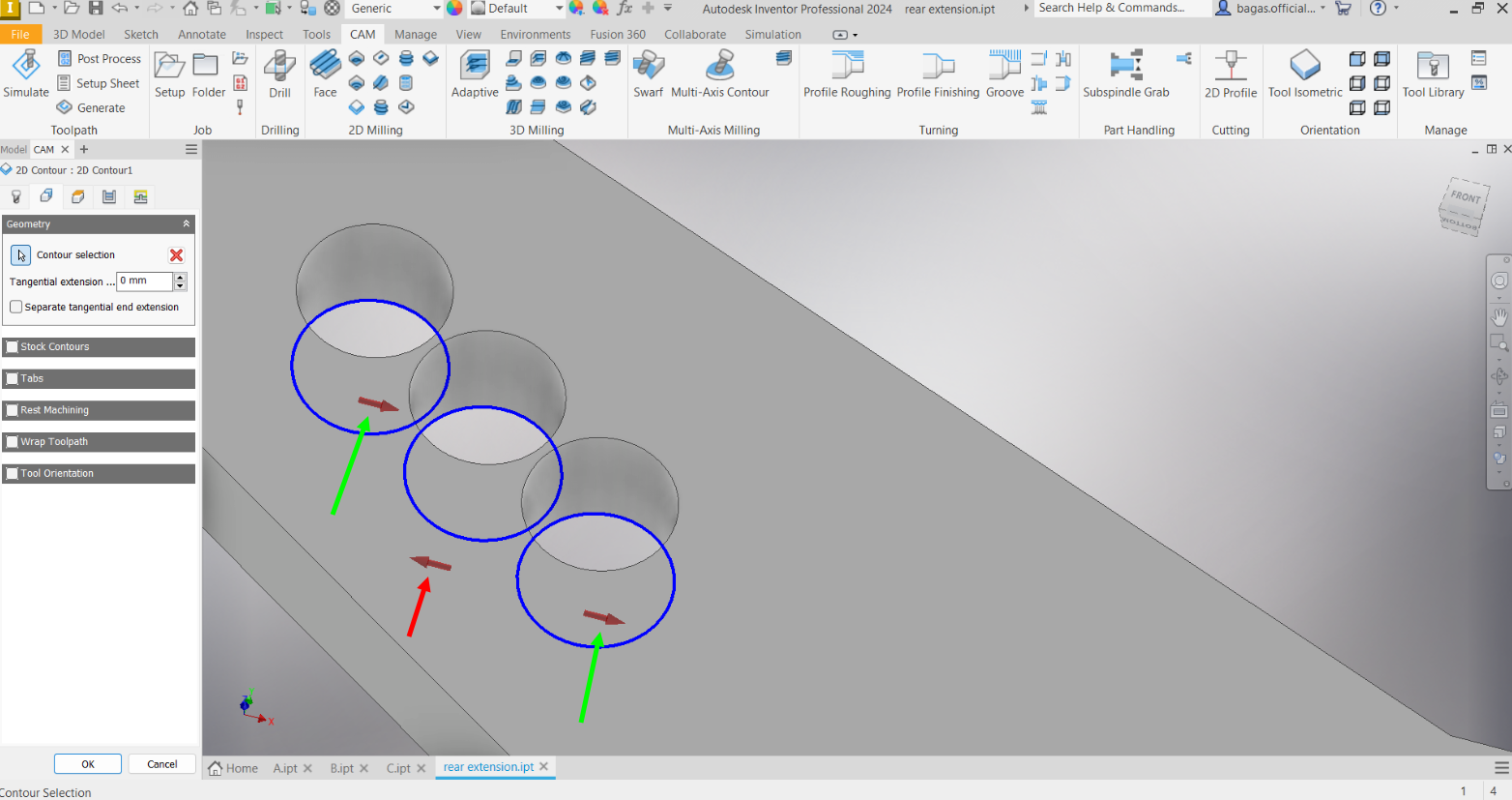 Inventor Cam Miss Selected Contour After Generate - Autodesk Community
