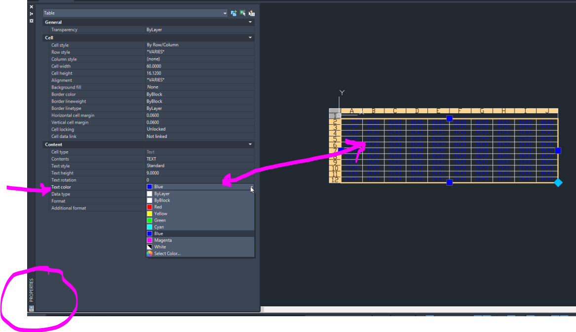 Solved: How to Batch Edit Table Text - Autodesk Community