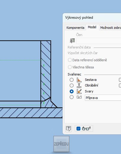 Weld hatching + weldment hatching in machining mode - Autodesk Community