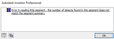 Large Assembly Error Message with Strange File Name - Autodesk Community