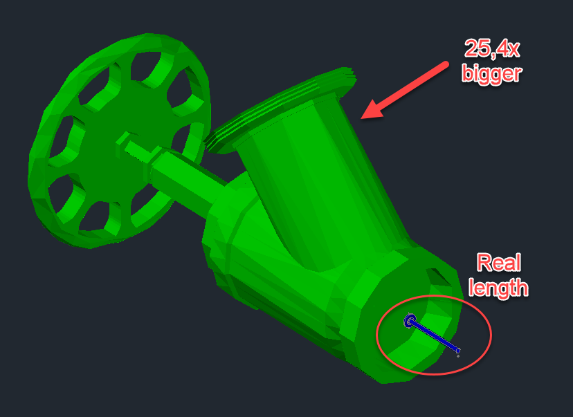 Solved: More bigger than real - Autodesk Community