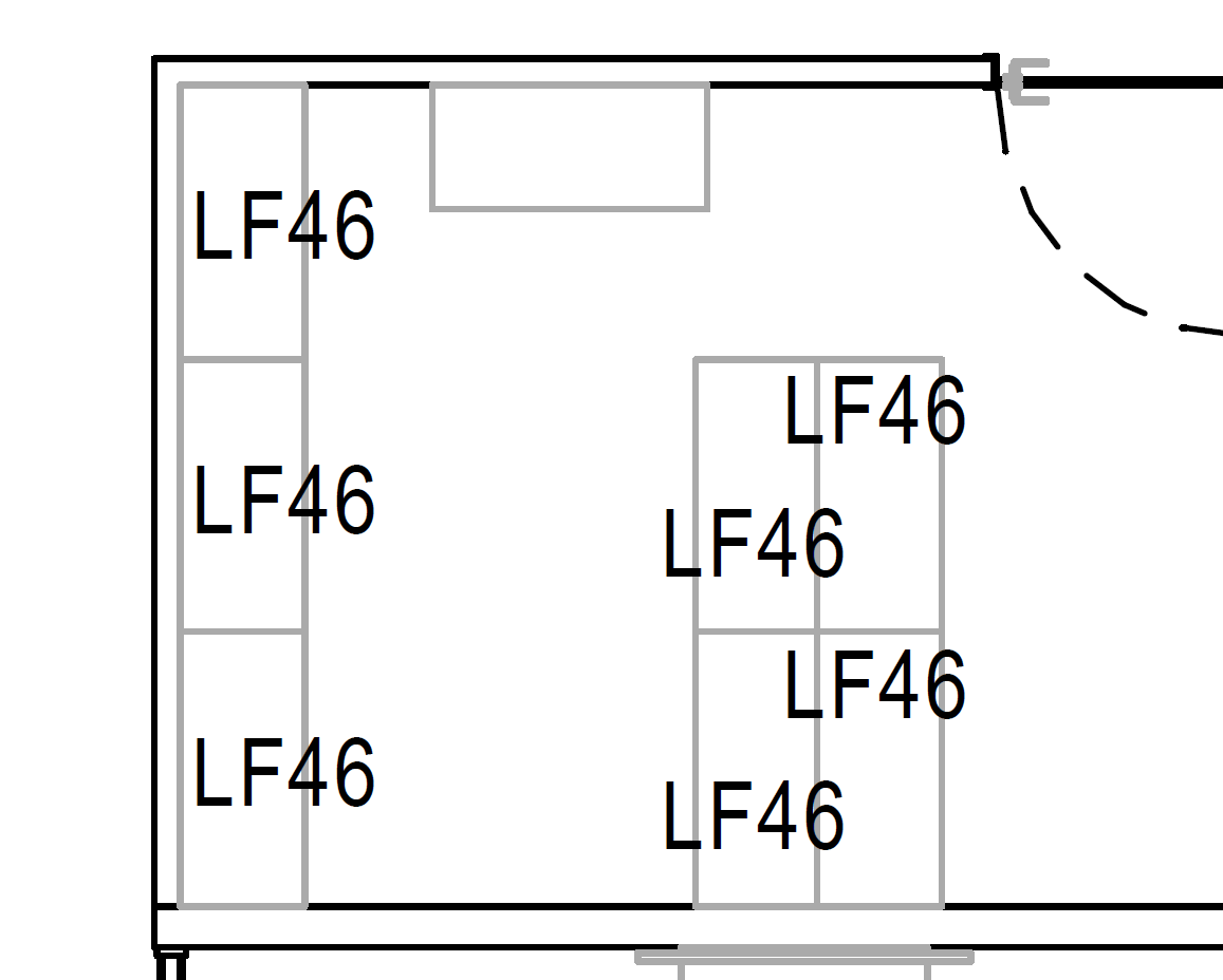 Furniture graphics overlaps partition graphics - Autodesk Community
