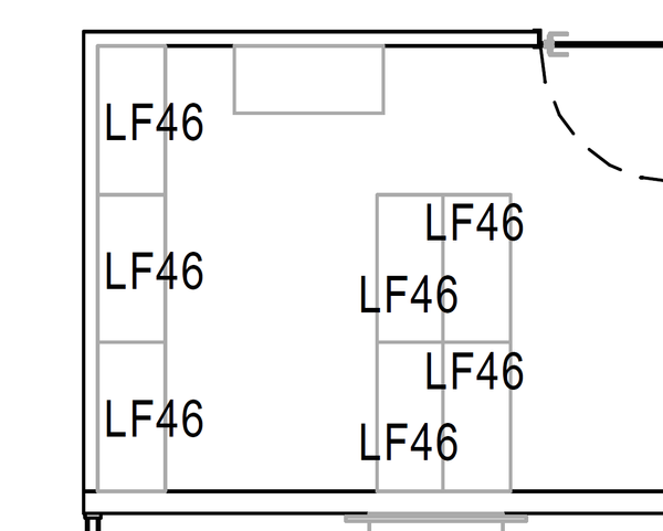Furniture graphics overlaps partition graphics - Autodesk Community
