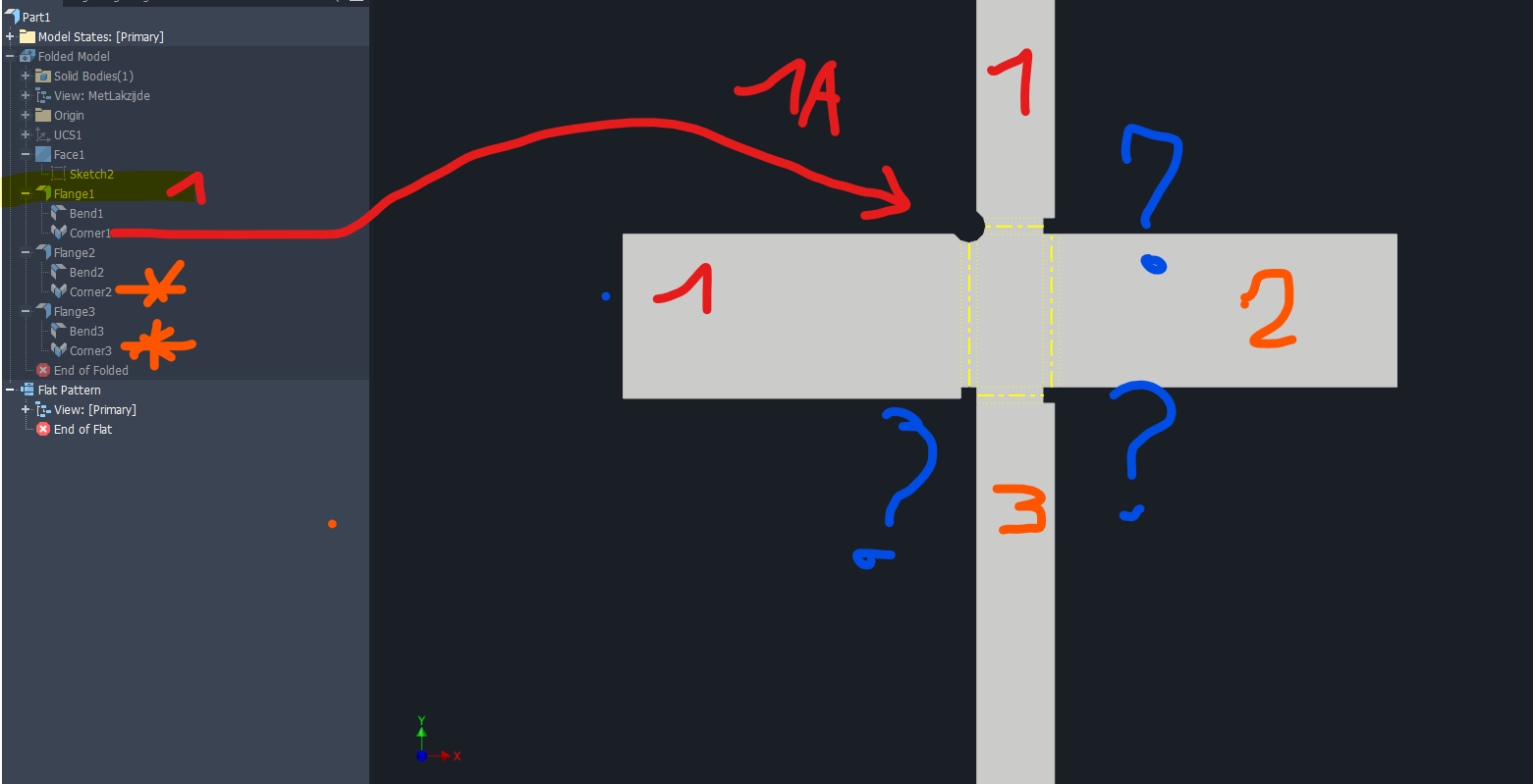 sheetmetal bend intersection replacement - Autodesk Community