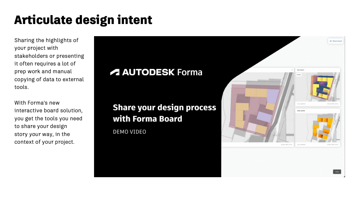 Forma Monthly Product Update - April - Autodesk Community