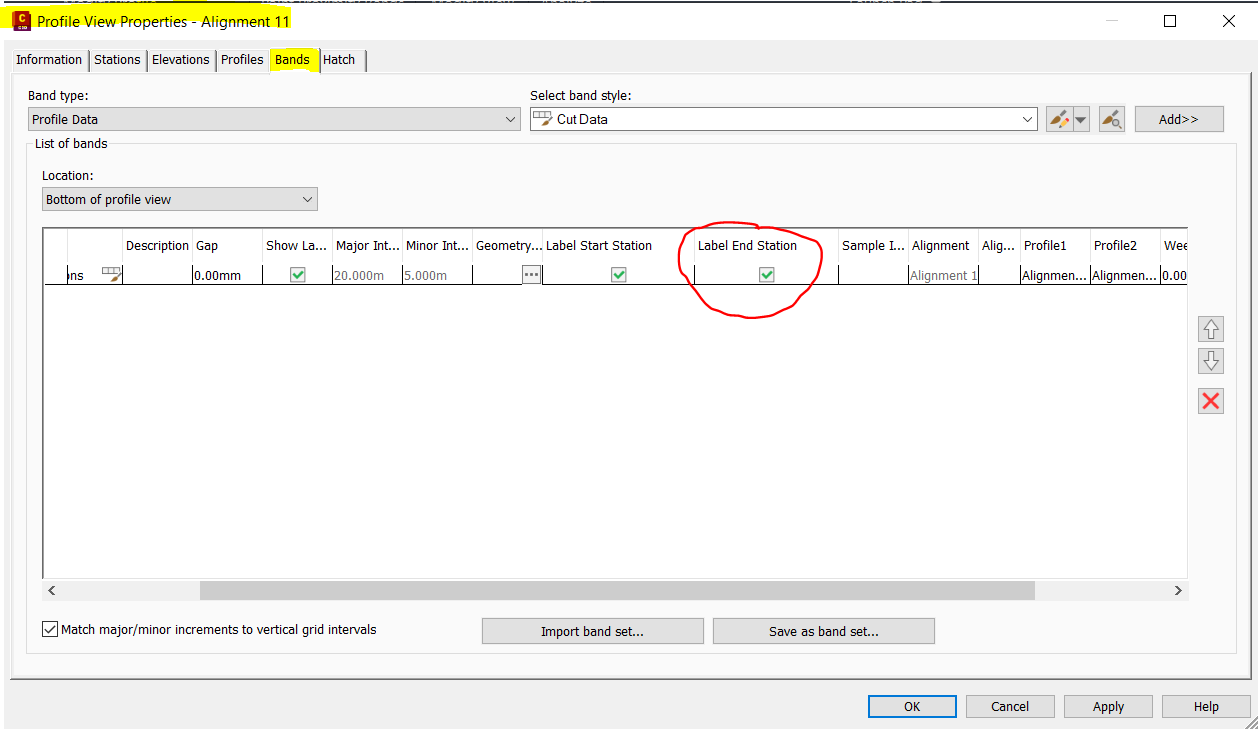 Solved: Profile end labels - Autodesk Community