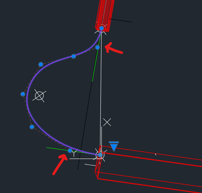 Solved: Drawing a spline with an elevation angle - Autodesk Community