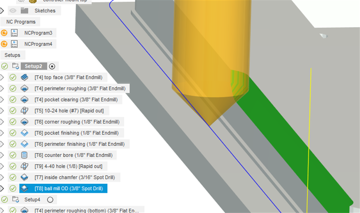 Solved: 1st op Simulation doesn't show during second op - Autodesk Community