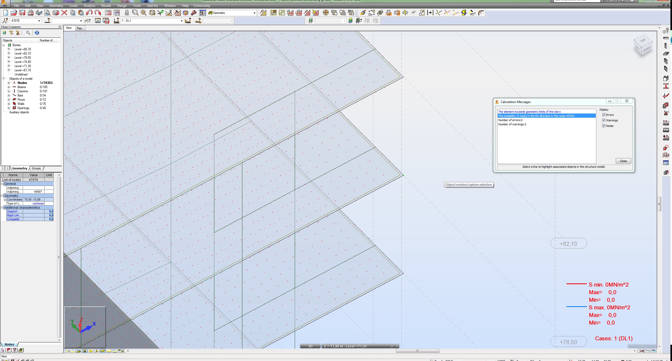 The instability (type 3) in the RX direction - Autodesk Community