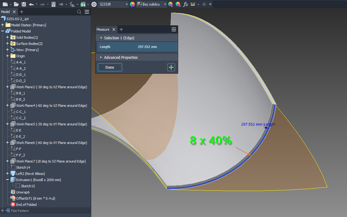 Solved: Unwrap line length - Autodesk Community