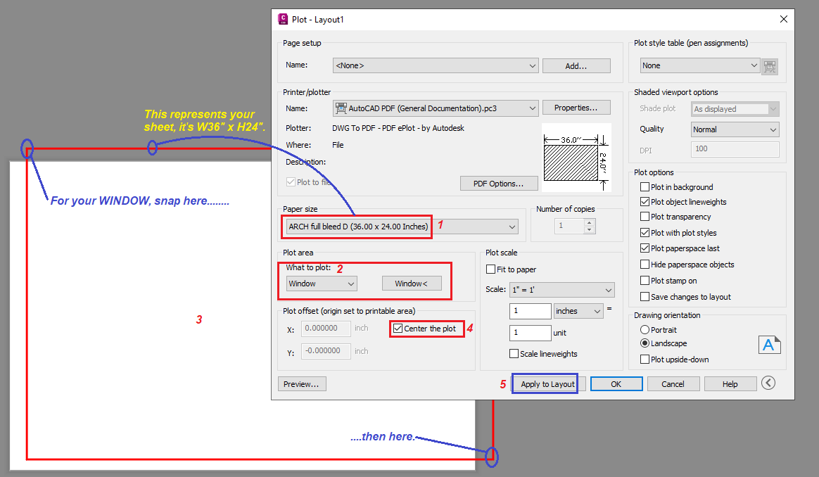 Solved: Border being cut off when plotted - Autodesk Community