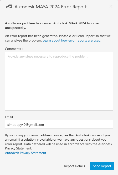 Maya Render Error everytime - Autodesk Community