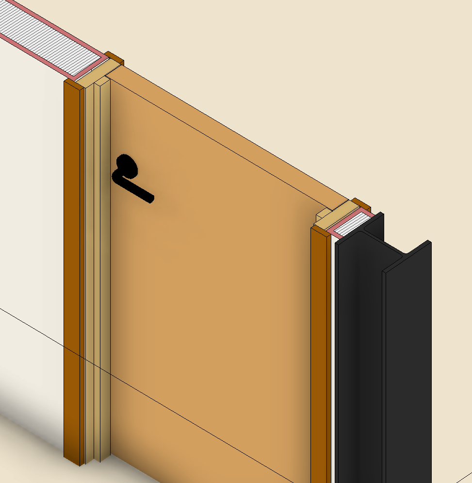 Solved: Simple door family .. Door frame not showing correctly in plan ...