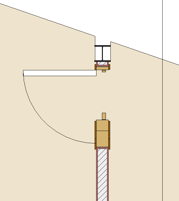 Solved: Simple door family .. Door frame not showing correctly in plan ...