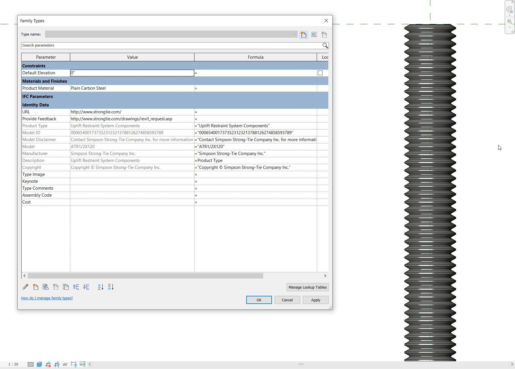 Solved: Threaded Rod Family - Autodesk Community