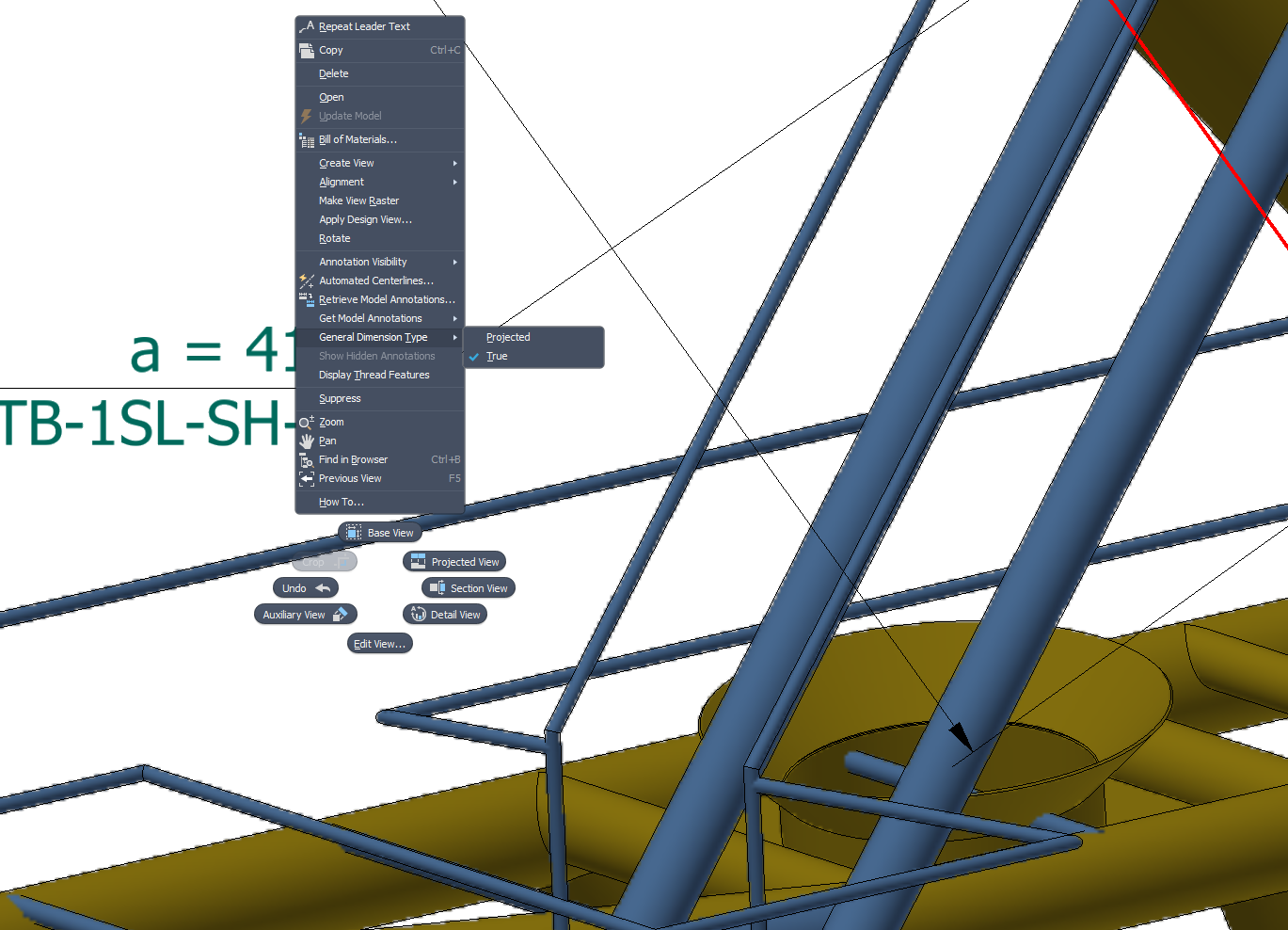 True dimensions for Isometric view - Autodesk Community