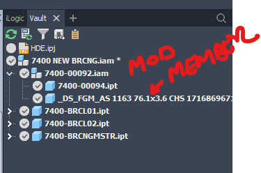 Solved: Vault Data Standard for Inventor - Change Frame Member - Autodesk Community