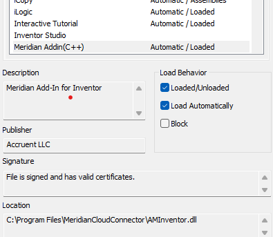 Accruent Meridian REMOTE VAULT OPEN ICON MISSING - Autodesk Community