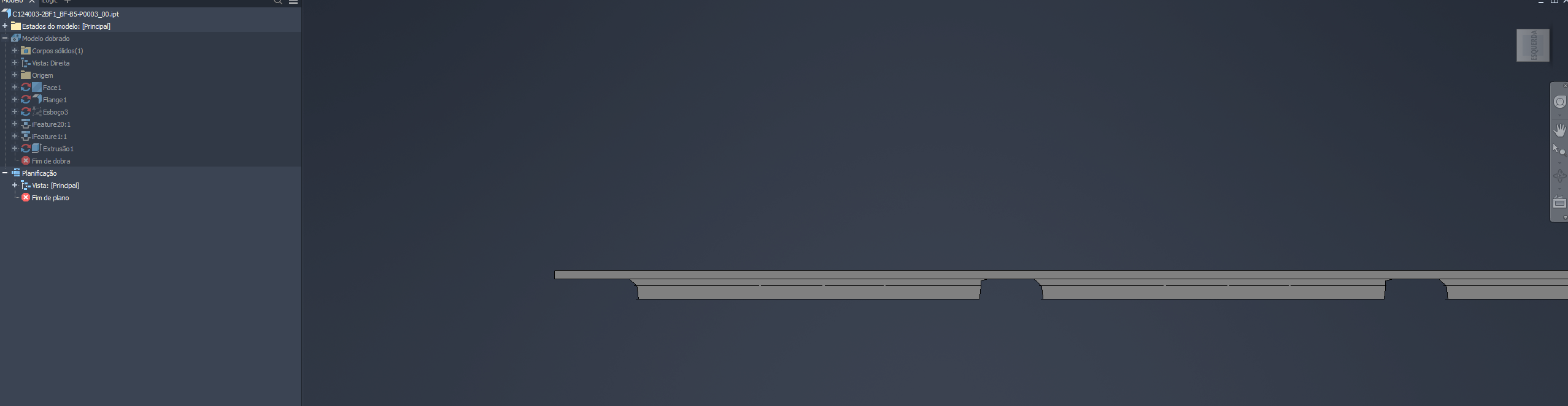 Solved: Flat pattern with Ifeature showing hole - Autodesk Community
