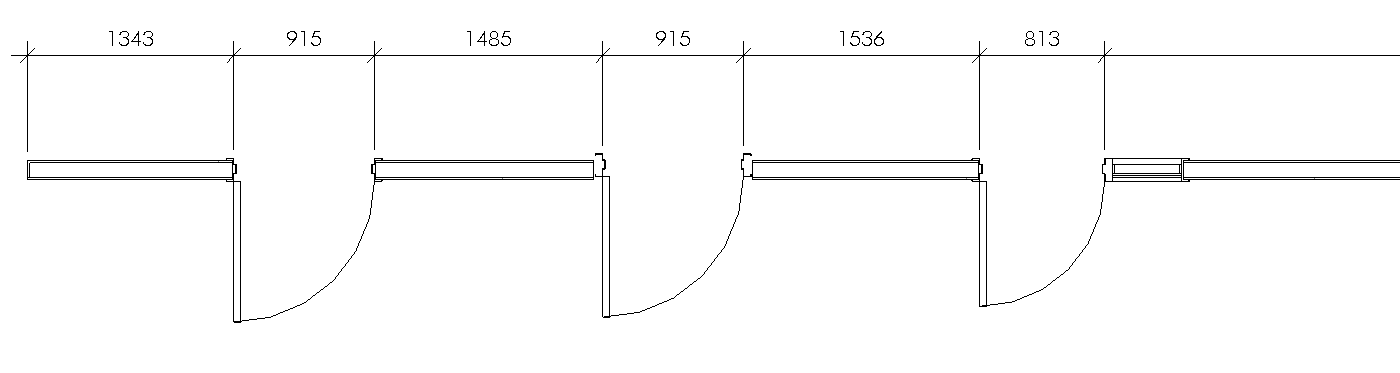 Solved: How to edit door family so dimensioning with "Entire walls ...