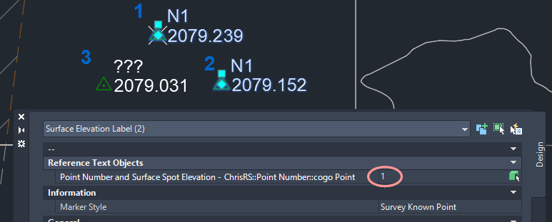 Solved: Label- Point Number Issue - Autodesk Community