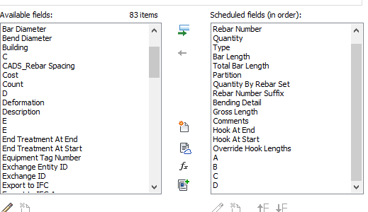 REBAR SCHEDULES - Autodesk Community