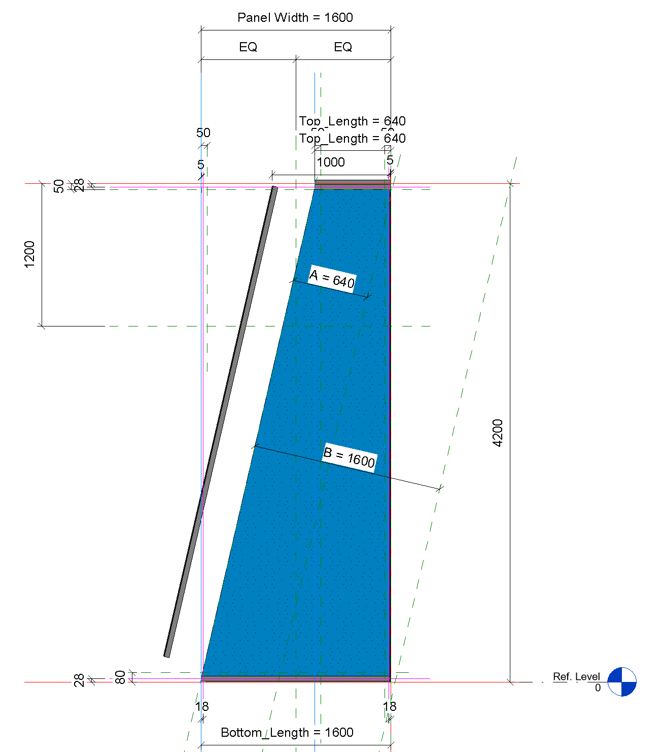 Is it possible to create a trapezoid curtain wall family - Autodesk ...