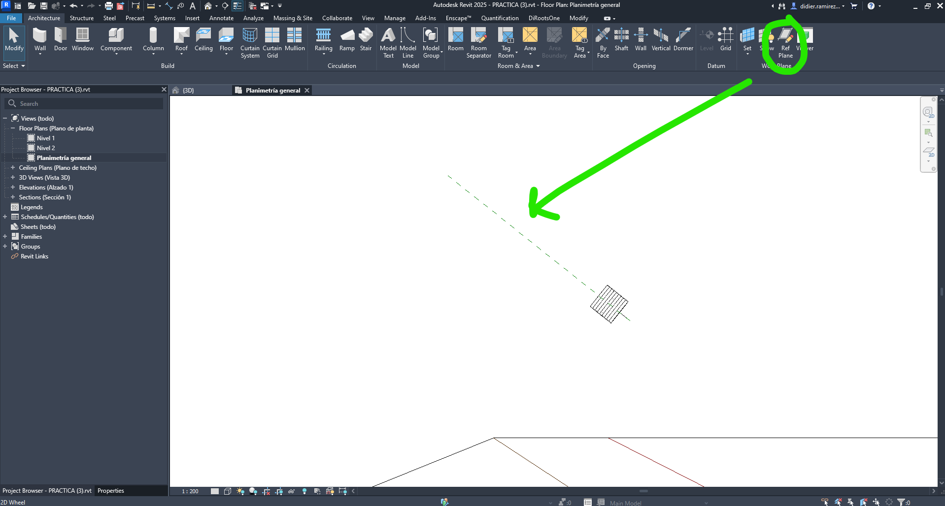 Solucionado: porque cuando le aplico el comando matriz, los elementos se generan fuera de la ...