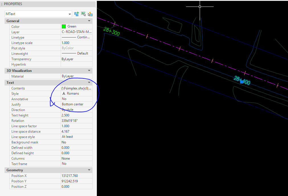 text in ACAD file export from Civil3D can not change to annotation. - Autodesk Community