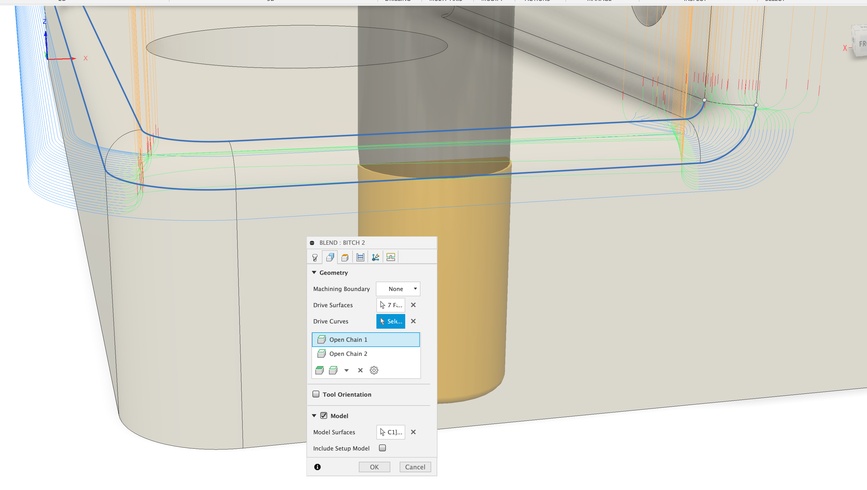 Blend: missing section, wonky sections, inconsistent stepovers - Autodesk Community
