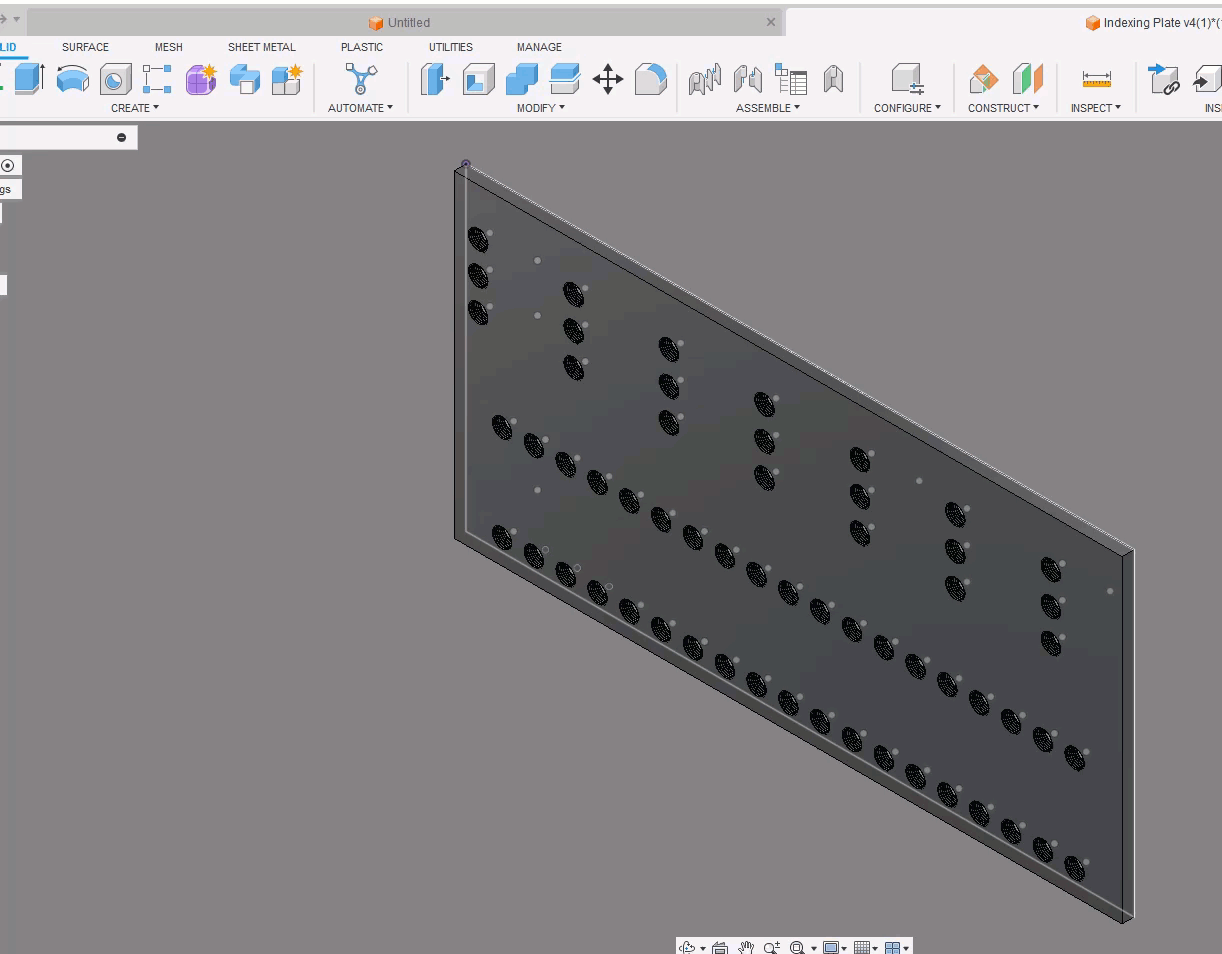 Solved: Added set of different size holes - Autodesk Community