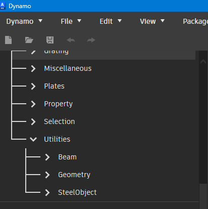 Solved: How to change material beam dynamo advance steel - Autodesk Community