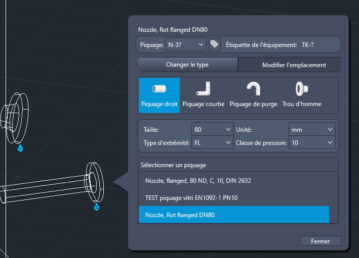Solved: Change a type of Flanged/Nozzle of equipment with a NOZZLE Catalog - Autodesk Community