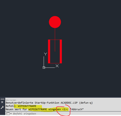 Solved: Wipeout frame still visible - Autodesk Community