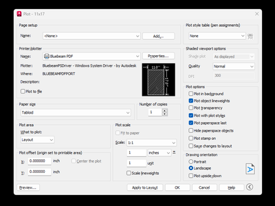 AutoCAD & Bluebeam Drivers - Title block off centered when plotting to ...