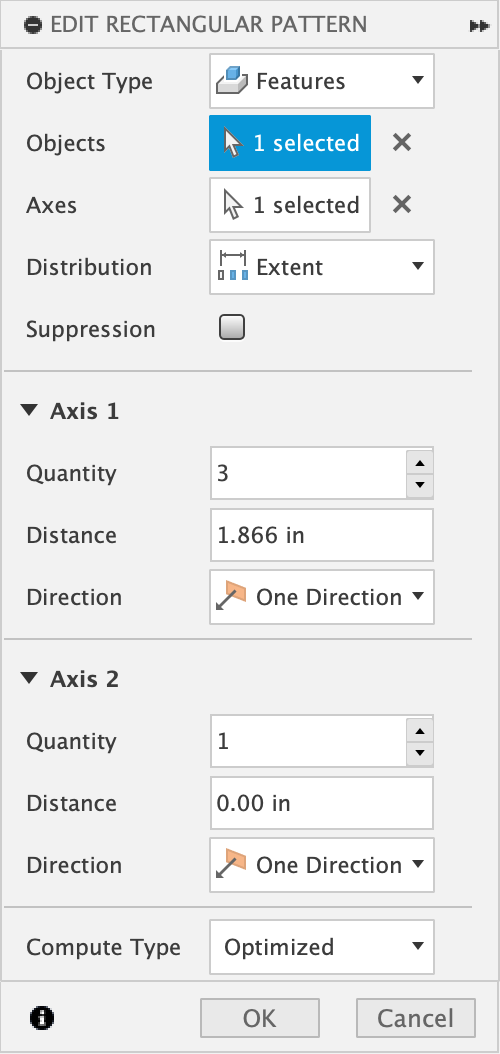 Solved: Pattern will not allow material to be cut away - Autodesk Community
