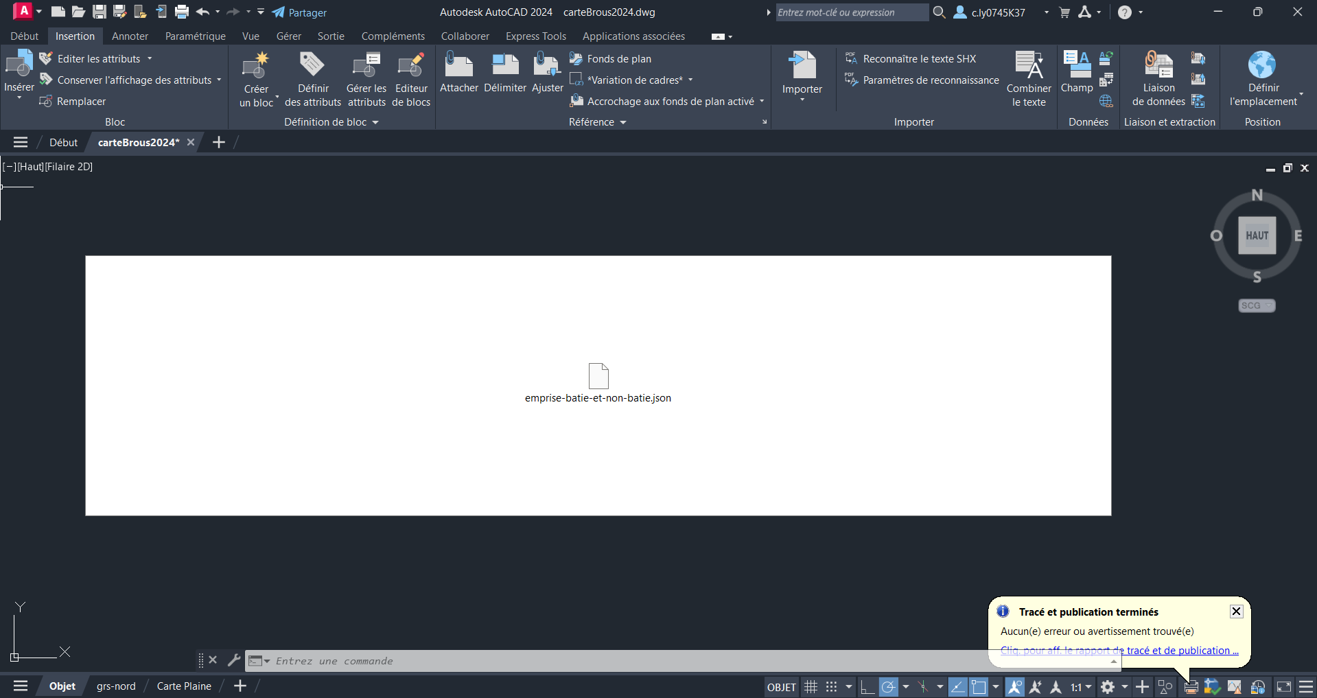 Solved: Import a JSON or GEOJSON file Autocad 2D - Autodesk Community