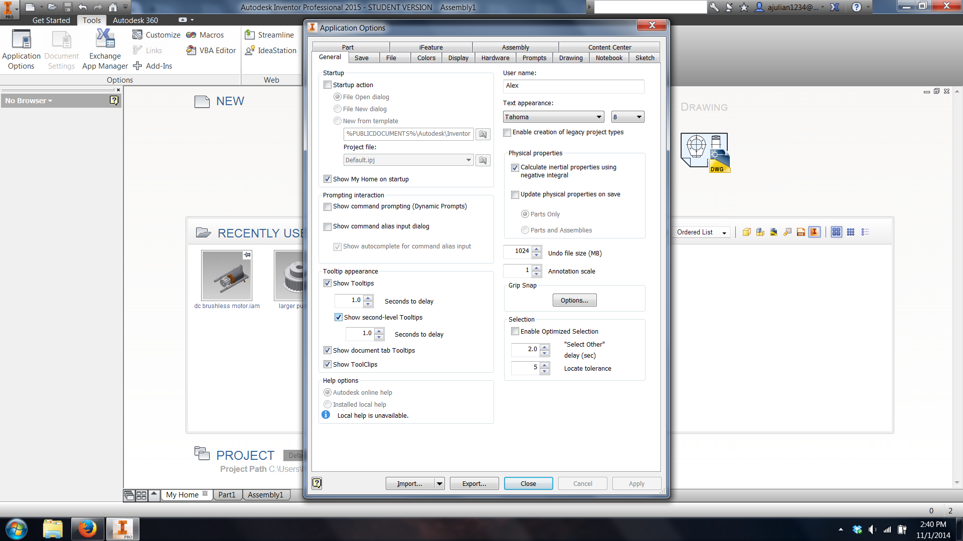 Autodesk Inventor Professional 2015 Student Edition installs, not working - Autodesk Community