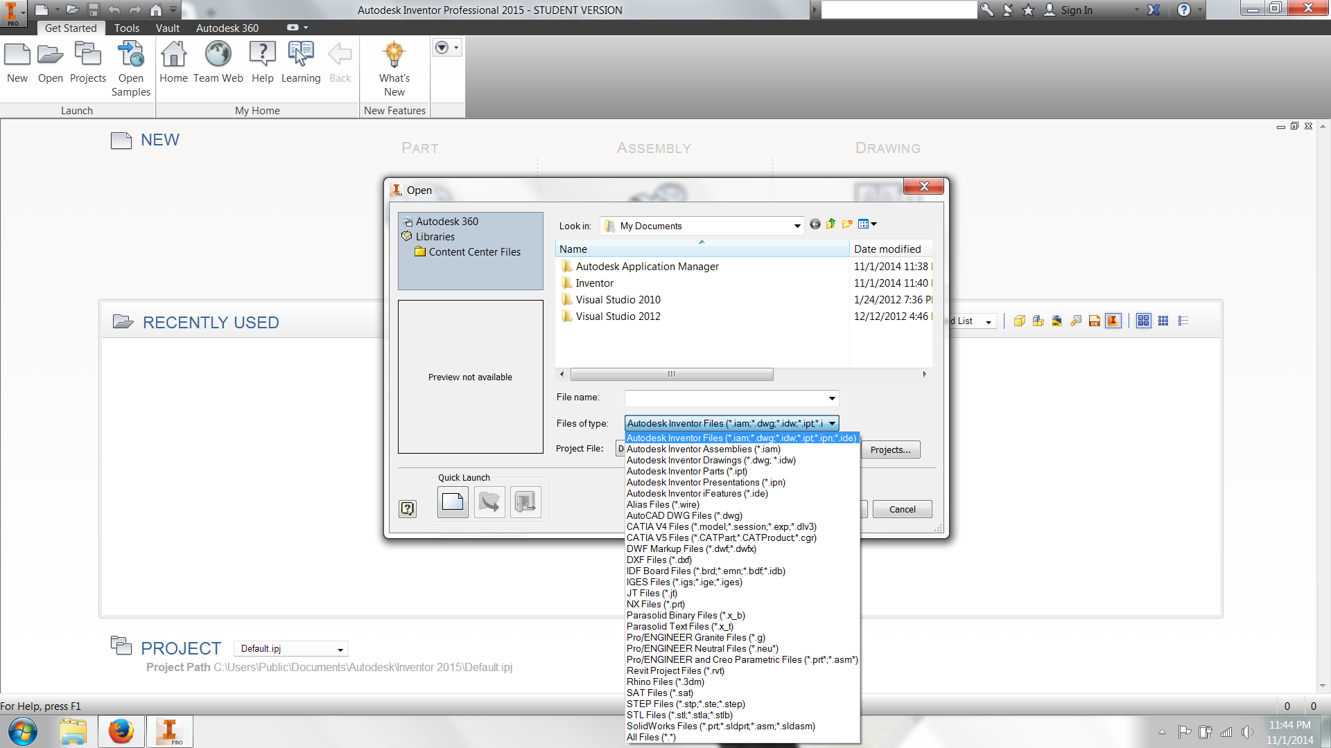 Autodesk Inventor Professional 2015 Student Edition installs, not working - Autodesk Community
