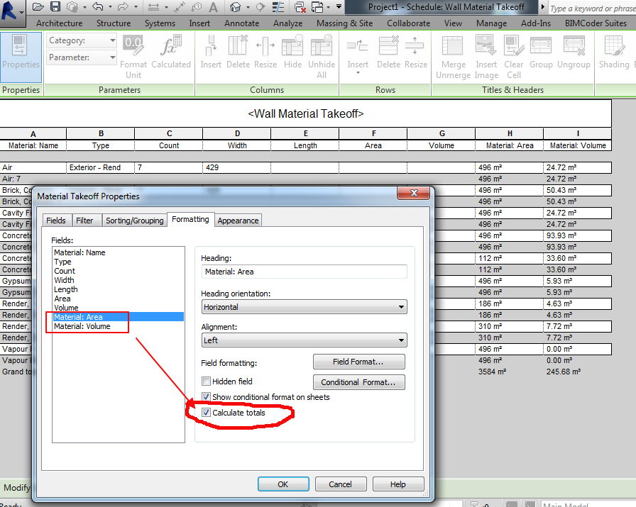 Solved: How to sum up the “material: area” and “material volume” for each material? - Autodesk ...