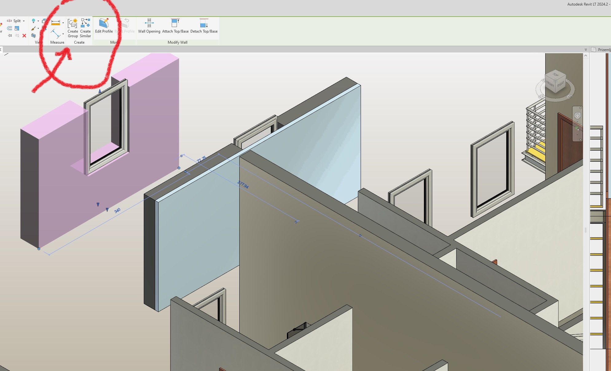 Solved: Opening (eg Window, Door) through "multiple" walls - Autodesk ...