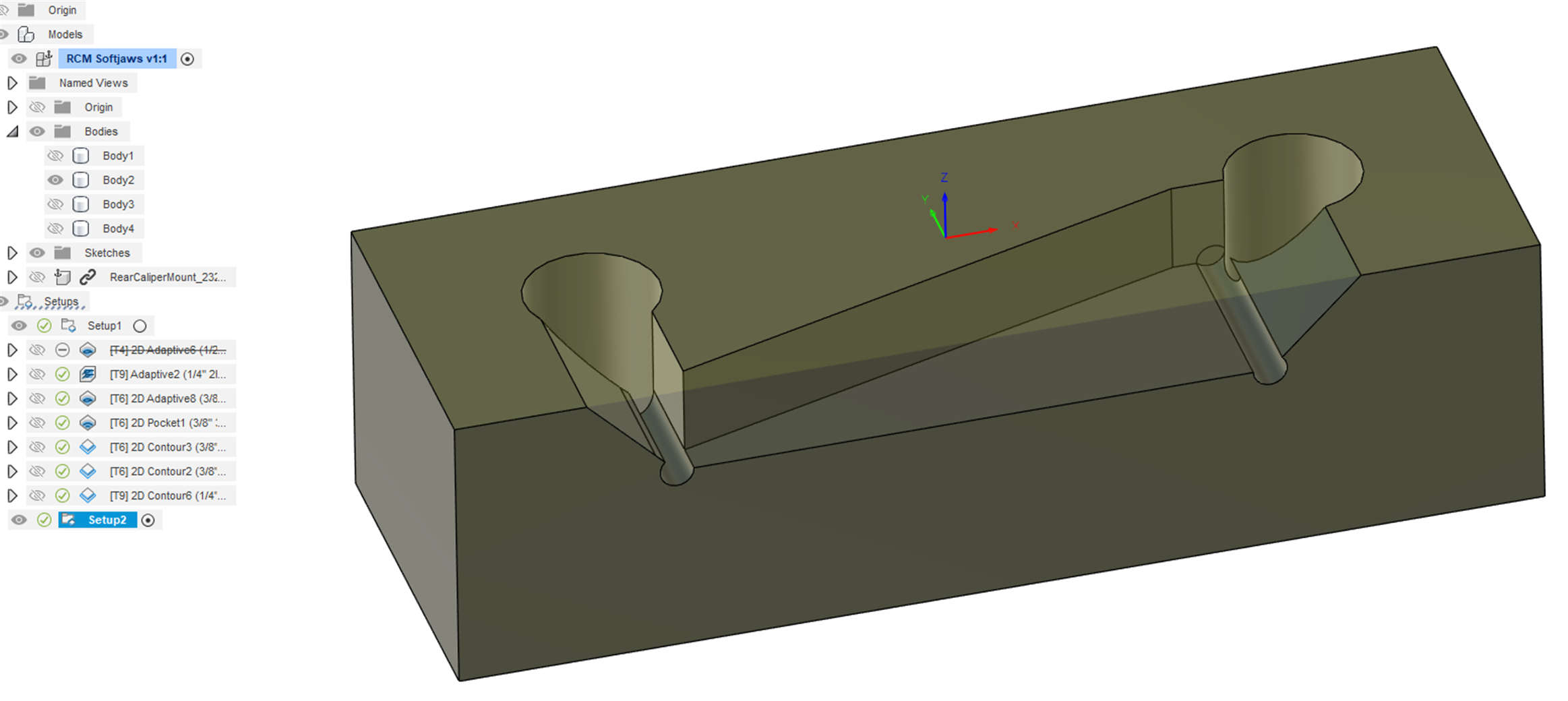 [URGENT] 3-axis machining of small, angled surface - Autodesk Community