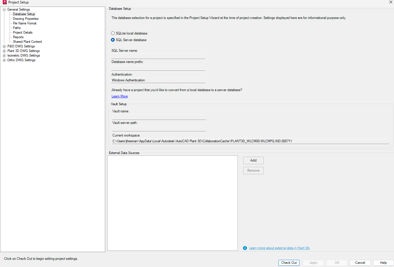Solved: Re: Unable to edit Project Setup in Collaboration project - greyed out - Autodesk Community