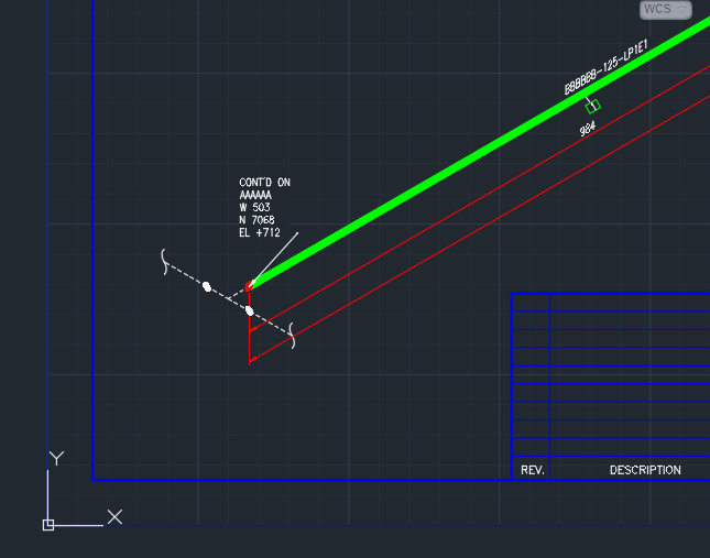 Solved: The isometric drawing does not take the point where I want the dimension at the division ...